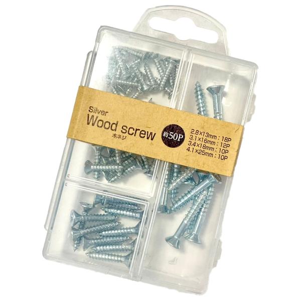 サイズ/約線径2.8×長さ13（mm）約線径3.1×長さ16（mm）約線径3.4×長さ18（mm）約線径4.1×長さ25（mm）内容量/2.8×13mm：18本3.1×16mm：12本3.4×18mm：10本4.1×25mm:10本材質/鉄...