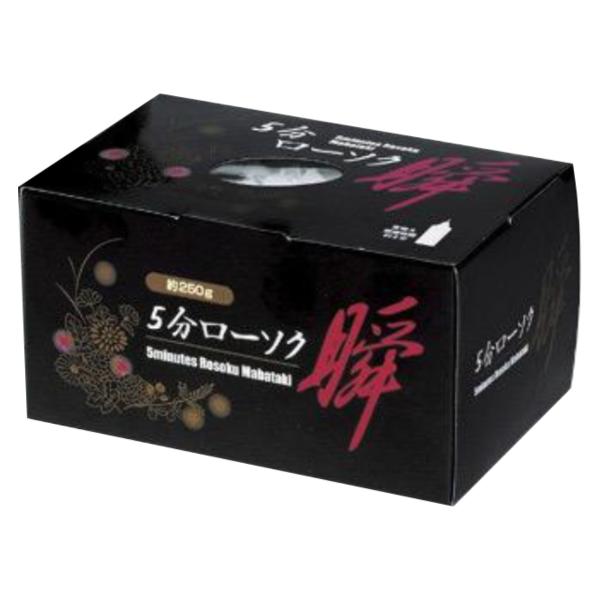 サイズ/約高さ1.5cm直径：約0.6cm重量/約250g内容量/1パック●燃焼時間が5分の、5分ローソクです。●底部の糸が燭台の針に付着するので、燃えかすが残りません。●使い切りタイプなので、安心してお使いいただけます。●毎日のお勤めをな...