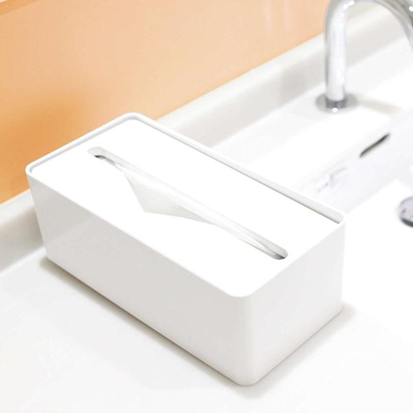 サイズ/約幅26.2×奥行13×高さ9.5cm内容量/1個材質/ABS樹脂生産国/中国製耐熱温度/70度対応サイズ/収納可能サイズ：約幅23×奥行12×高さ8cmまで●真っ白で光沢のある美しい質感で、空間がすっきり見えるペーパータオルケース...