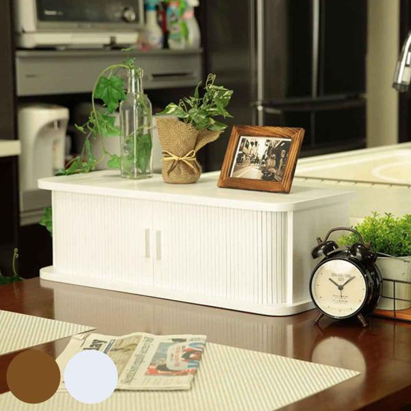 サイズ/約幅60×奥行22.5×高さ19cm重量/約2g内容量/1台材質/天然木桐材（ラッカー塗装）種類/ダークブラウン、ホワイト生産国/中国製組立状態/完成品●キッチンカウンターの上に置いても邪魔にならず便利に使える収納庫です。●蛇腹式な...