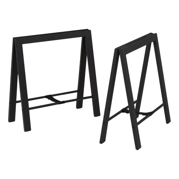 サイズ/約幅65×奥行36×高さ67cm内容量/2脚セット材質/スチール（粉体塗装）生産国/中国製組立状態/お客様組立品●お持ちの天板やお好みの材料で制作された天板を組み合わせてお使い頂くテーブル脚です。●折りたたみが可能なので収納するとき...