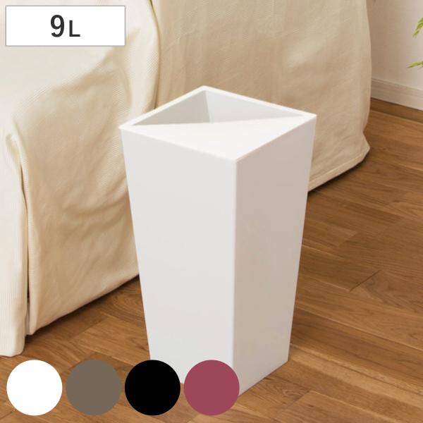 サイズ/約幅19×奥行19×高さ36cm容量/約9L内容量/1個材質/ポリプロピレン種類/ホワイト、ブラウン、ブラック、ワインレッド●ふたでゴミを隠すスタイリッシュなゴミ箱です。●ゴミが上から見えにくいので、突然の来客にも慌てません。●お部...