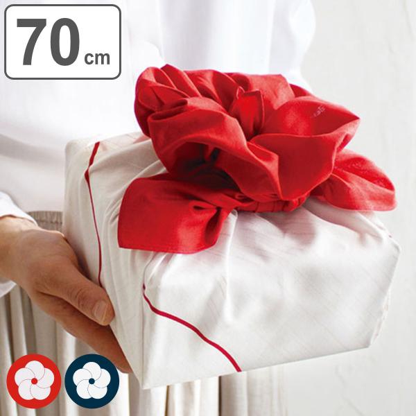 サイズ/約横70×縦70cm内容量/1枚材質/綿100％種類/赤、紺生産国/日本製●ハレの日に使う為に紅白二色の組み合わせに染め上げた、贈答品をラッピングすることに特化したふろしきです。● 広げると現れる「梅文」は、ハレの日を一層華やかに演...