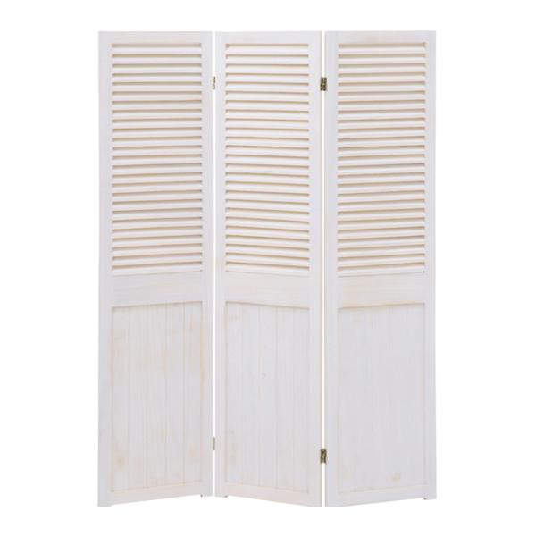 サイズ/約幅121×奥行2×高さ148cm1連あたり：約幅40×厚さ2×高さ148cm重量/約5kg内容量/1台材質/天然木（桐）、ポリエステル生産国/中国製組立状態/完成品●簡単設置のルーバー風パーテーション●お部屋の生活感を隠せて空間を...