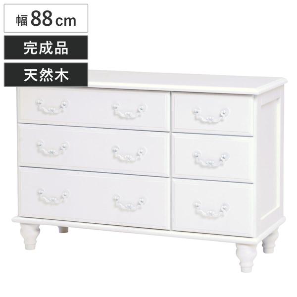 サイズ/約幅88×奥行35×高さ60cm内容量/1台材質/桐、MDF生産国/中国製引き出し段数/3段組立状態/完成品●ヨーロッパにいるような気分を味わえるチェストです。●主材は桐製で長くご愛用いただけます。●3段収納でオシャレに衣類や小物を...