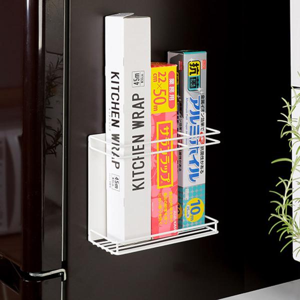 サイズ/約幅17.5×奥行7.5×高さ15cm内容量/1個材質/鉄（粉体塗装）マグネット生産国/中国製耐荷重/1kg●マグネットで簡単に取り付けられる●まとめて3本収納できる●キッチンで安心して使える●清潔感のある優しいオフホワイトカラー●...