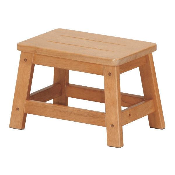 サイズ/約幅35×奥行22×高さ23cm重量/約2.25kg内容量/1台材質/本体：天然木（ラバーウッド）塗装組立状態/完成品●どっしり安定した天然木ステップチェアです。●子どもから大人まで使えるシンプルなデザインです。●踏み板に滑り止めの...