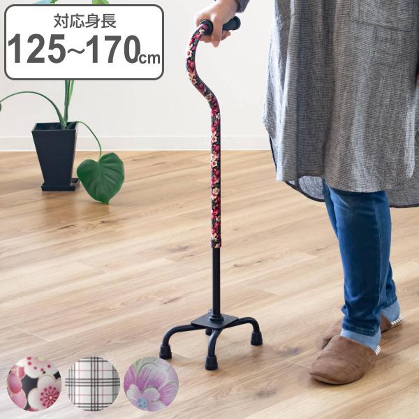 サイズ/長さ：65.5〜88cm(10段階調節)脚部分：奥行き 22.3×幅 16.3cm太さ：上部2.2cm、下部1.9cm重量/約590g内容量/1本材質/アルミニウム合金種類/レッドフラワー、チェックブラウン、ピンクフラワー生産国/台...