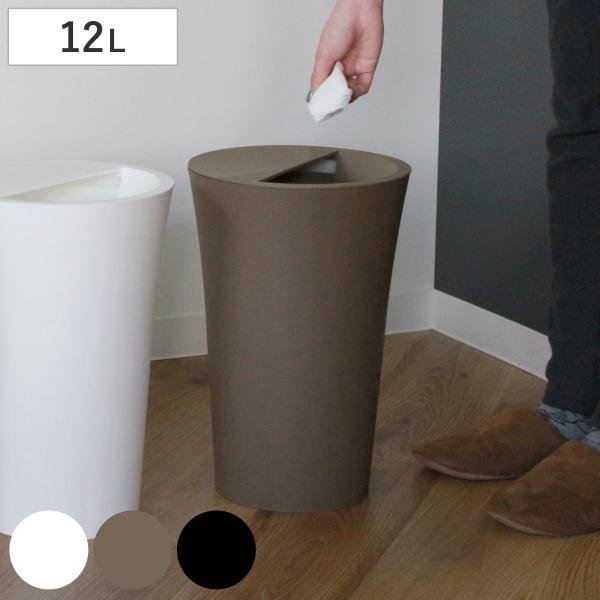 サイズ/約幅25×奥行25×高さ38cm容量/約12L内容量/1個材質/ポリプロピレン種類/ホワイト、ブラウン、ブラック生産国/日本製●ふたでゴミを隠すスタイリッシュなゴミ箱です。●ゴミが上から見えにくいので、突然の来客にも慌てません。●お...