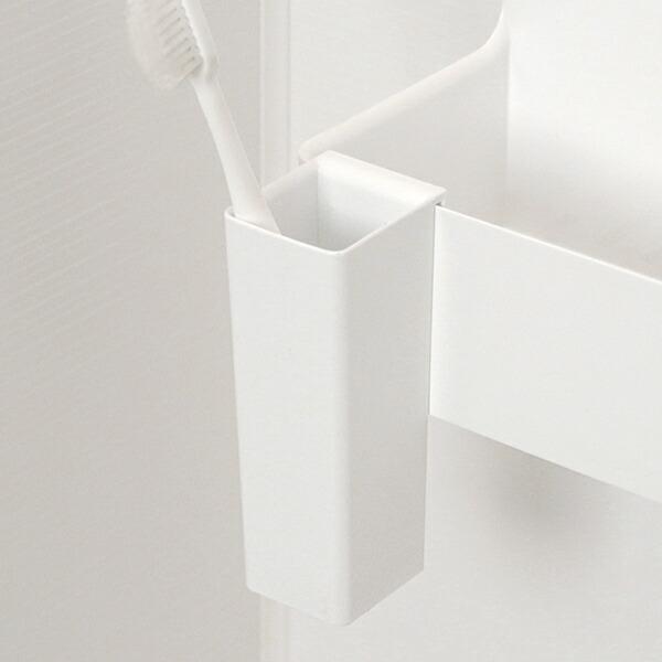 小物をスッキリ収納することが出来る「磁着SQ」シリーズのスリムポケットです。磁着SQシリーズのオプション品です。歯ブラシなどの長いものの保管に便利でおすすめです。 【商品詳細】サイズ/約幅3.5×奥行4×高さ10cm 内容量/1個 材質/A...