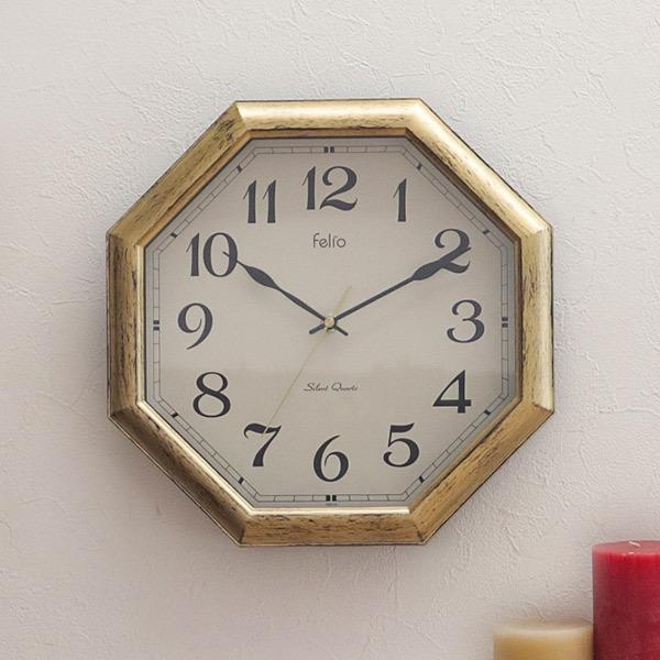 39％割引ホワイト系【予約中！】 セイコー 壁掛け電波時計 Chime&Strike RX210B 八角形 レトロ 掛時計/柱時計 インテリア ...