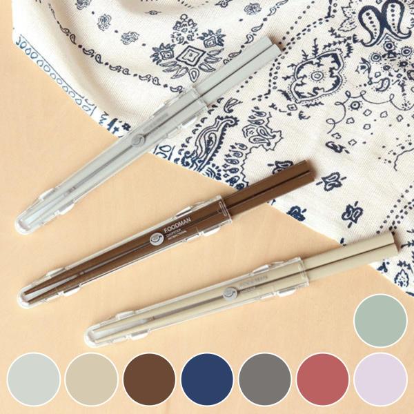 サイズ/約幅21×奥行2.3×高さ12cm箸：20.5cm内容量/1個（箸、ケース）材質/箸：天然木（ポリエステルウレタン塗装）ケース：AS樹脂、シリコン（耐熱温度90度）種類/ライトグレー、グレーベージュ、アッシュブラウン、アッシュネイビ...