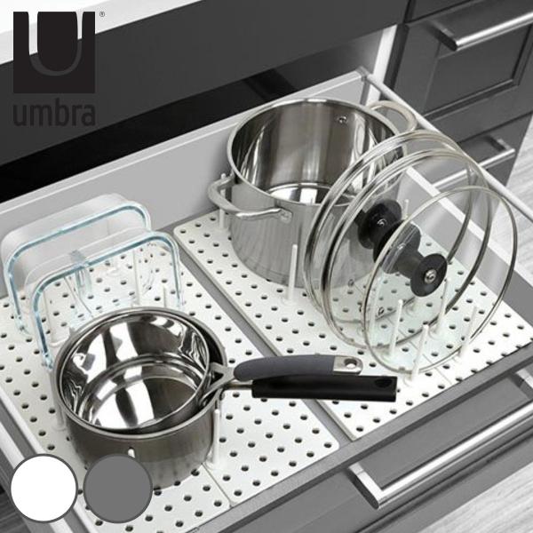 サイズ/約幅15×奥行45×高さ10cm内容量/本体2枚、ペグ16個材質/ABS樹脂種類/チャコール、ホワイト生産国/中国製●収納物に合わせてカスタマイズできるキッチン整理グッズです。●ペグを本体の穴に差し込んで仕切りのように使用します。●...