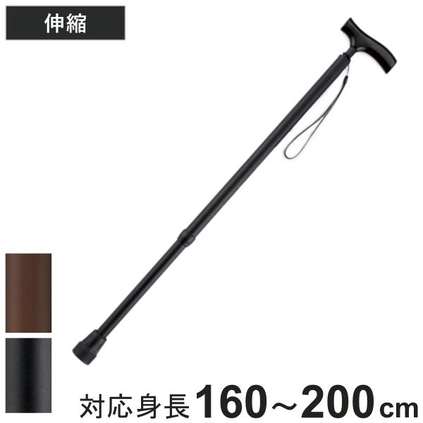 サイズ/長さ：約83〜103cm（伸縮5段階調節5cm間隔）杖先ゴム：22mm重量/約450g内容量/1本材質/支柱：アルミ握り部：木製ストラップ：ナイロン種類/ブラック、ブラウン生産国/中国製適合品番/TG-22BK●高身長の方にも対応し...