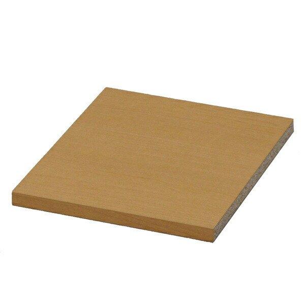 【商品詳細】サイズ/約幅22.4×奥行27.8×高さ1.6cm 内容量/1枚 付属品：棚受け金具 材質/PB WDF（無垢） 生産国/タイ製 棚板1枚あたり耐荷重/20kg●別売りの本体専用の追加棚板です。●幅25cm専用です。●こちらのペ...