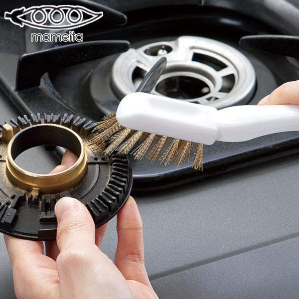 サイズ/約幅60×奥行55×高さ20.5cm内容量/1個材質/ハンドル：ポリプロピレン毛：真鍮生産国/日本製耐熱温度/100度●真鍮毛を使用しているので、頑固なコゲつき・サビをかき落とします。●ガスレンジグリルやゴトク、バーナー、焼きアミの...