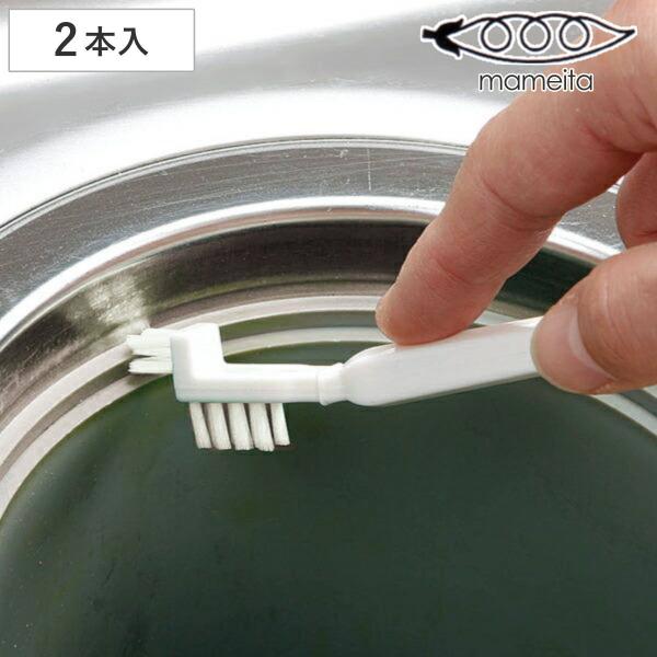 サイズ/約幅90×奥行10×高さ22.5cm内容量/2本入り材質/ハンドル：ポリプロピレン毛：ナイロン生産国/中国製耐熱温度/100度●角度の違うブラシが2つ付いているので、用途に応じて使い分けができます。●ハンドル先端にも植毛しているので...