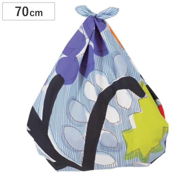 サイズ/約横70×縦70cm内容量/1枚材質/ポリエステル100％（撥水加工）、帯付生産国/日本製洗濯/洗濯機使用可能●高密度に織りあげられた、撥水加工の風呂敷です。●様々な場面で役立つ70cm四方の中判サイズです。●風呂敷は、どんな物でも...