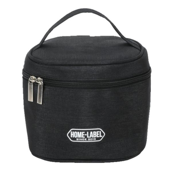 サイズ/約幅15×奥行15×高さ13cm持ち手含まず内容量/1個材質/表地・裏地・持ち手：ポリエステル中芯：ポリウレタン生産国/中国製●ホームレーベルの全真空ステンレスランチジャー730ml専用のランチバッグです。●ランチジャー本体に傷が付...