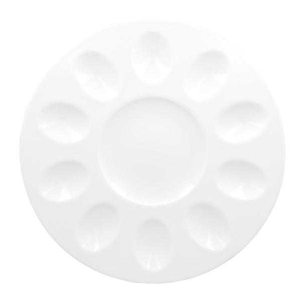 サイズ/約高さ1.6cm直径：約30cm内容量/1枚材質/磁器生産国/アラブ首長国連邦製電子レンジ/使用可能オーブン/使用可能●おしゃれで優雅な雰囲気が漂うプレートです。●ちょっとしたお料理も別売りのアミューズスプーンにのせて並べるだけでレ...