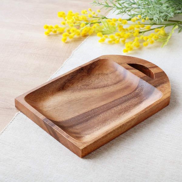 サイズ/約幅25×奥行17.5×高さ2cm内容量/1枚材質/天然木（表面塗装：ラッカー塗装（プリベントコート））※ラッカー塗装の上に特殊塗料「プリベントコート」をコーディングしています生産国/フィリピン製食器洗い乾燥機/乾燥機のみ使用不可電...