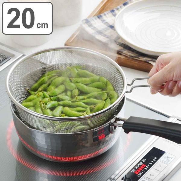 サイズ/約幅21×奥行36.5×高さ13cm重量/約185g内容量/1個材質/アミ：18-8ステンレス（0.45mm×14メッシュ）枠部：18-8ステンレス（0.4mm）ハンドル：18-8ステンレス（直径4mm）生産国/日本製食器洗い乾燥機...