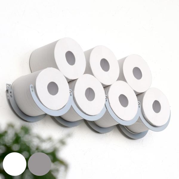 サイズ/約幅53.5×奥行10×高さ10cm重量/約500g内容量/1個付属品：パイプ4本、ネジ8本、木ネジ5本、石こうピン5個、組立説明書1枚材質/スチール（粉体塗装）種類/ホワイト、グレー生産国/中国製耐荷重/約8kg組立状態/お客様組...