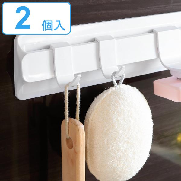 サイズ/約幅2.5×奥行4.4×高さ5cm重量/約16g内容量/2個材質/ABS樹脂生産国/日本製耐熱温度/70度耐荷重/200g●自分好みにカスタマイズ出来る　マルチフック2個入り●今までにない浮かせる収納●様々な物が吊るせる形状●お好み...