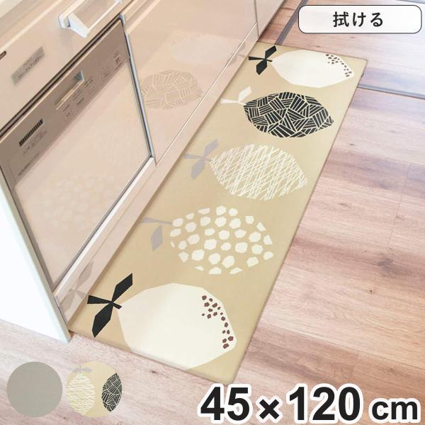 サイズ/約横120×縦45cm厚さ：約0.35cm内容量/1枚材質/塩化ビニル樹脂種類/アルファベット、レモン生産国/中国製●水しぶきや油汚れも、サッとひと拭きで簡単にきれいになります。●お洗濯不要だから、家事の時短・水道代、電気代の節約に...