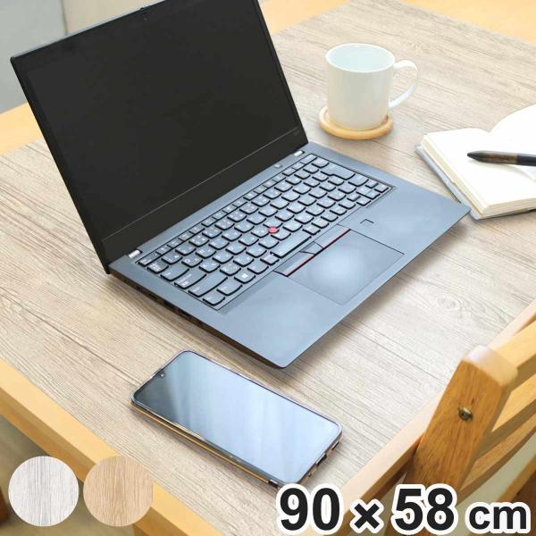 サイズ/約幅90×奥行58×高さ0.1cm内容量/1枚材質/塩化ビニル樹脂種類/ホワイト、ベージュ生産国/日本製●テーブルを傷や汚れから守ってくれるデスクマットです。●お子様のリビング学習や、お絵かき・工作などデスクマットをさっと敷いておけ...