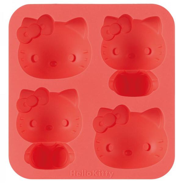 サイズ/約幅15.8×奥行15×高さ3.5cm容量/65ml×4内容量/1個材質/シリコーンゴム生産国/中国製耐熱温度/230度耐冷温度/-20度食器洗い乾燥機/使用可能電子レンジ/使用可能オーブン/使用可能●ハローキティの可愛いシリコン製...