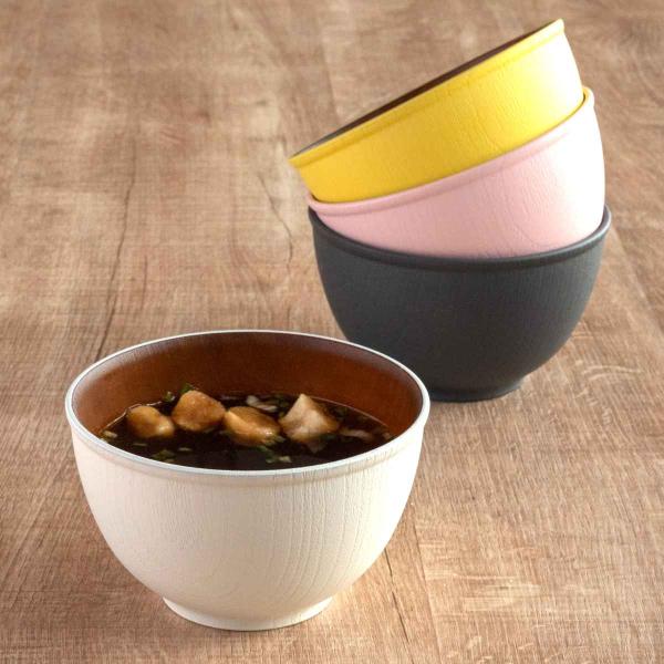 サイズ/約高さ7cm直径：約11.3cm容量/約430ml内容量/1個材質/PET・ABS種類/ホワイト、イエロー、ピンク、グレー生産国/日本製食器洗い乾燥機/使用可能電子レンジ/使用可能●ナチュラルな雰囲気にアクセントカラーで優しさをプラ...