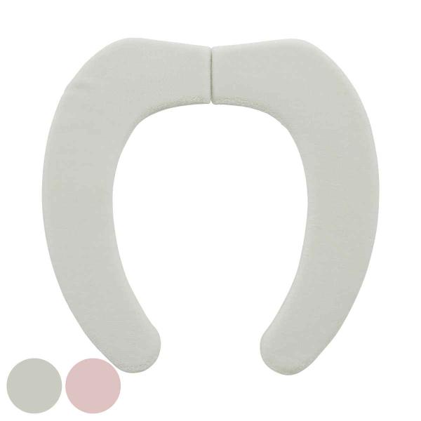 サイズ/約横10×縦41cm厚さ：約1.5cm洗浄暖房型・普通型（O型・U型）兼用内容量/1組材質/表面：ポリエステル95％・ポリウレタン5％中芯：ポリウレタンフォーム基布：ポリエステル100％裏面：アクリル樹脂100％種類/ピンク、グレー...