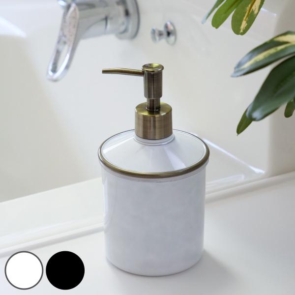 サイズ/約高さ18.4cm直径：約10cm容量/約500ml内容量/1個材質/フタ、本体：AS ポンプ：ABSパイプ：ポリエチレン種類/ホワイト、ブラック生産国/日本製●ひとつひとつ丁寧に塗られたディスペンサ―●液体タイプのディスペンサ―●...