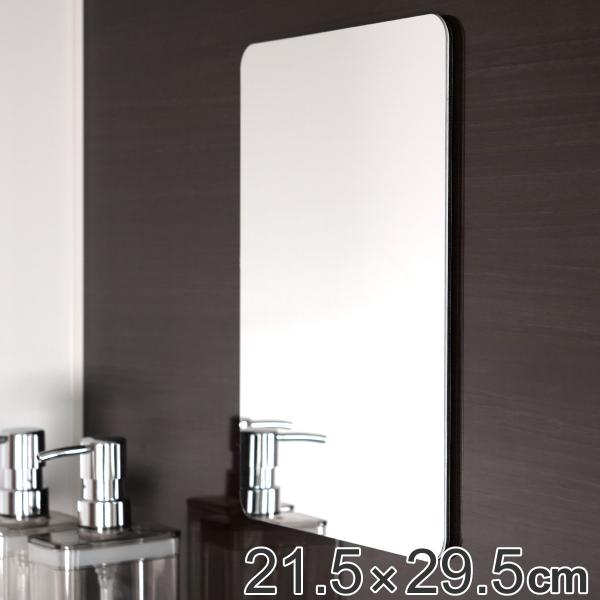 サイズ/約横21.5×縦29.5cm厚さ：約0.5cm重量/約290g内容量/1枚材質/鏡表面：PETフィルム（アルミ蒸着）鏡基材：耐衝撃性スチロール樹脂、アルミ樹脂複合版生産国/日本製●浴室でも快適に使えるくもり止め加工を施した粘着テープ...