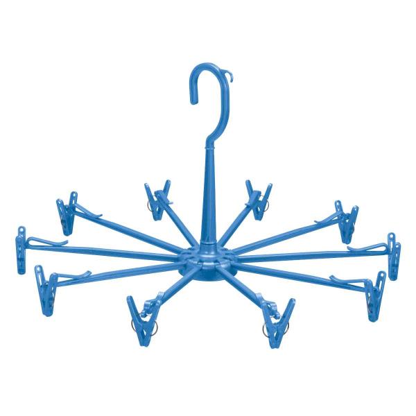 サイズ/約高さ24cm直径：約43cm重量/約134g内容量/1個材質/本体：ポリプロピレンバネ：鋼線生産国/ベトナム製●小物類を干すのに手頃な大きさで、使い勝手のよいミニパラソルハンガーです。●ハンカチ、靴下、小物干し等に便利なピンチは1...