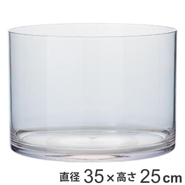 サイズ/約高さ25cm直径：約35cm重量/約2300g内容量/1個材質/ポリカーボネート耐熱温度/120度耐冷温度/-20度●「割れないガラス」とも謳われるポリカーボネート製の花瓶●ディスプレイの幅が広がる●バクテリアの発生を抑えて花が長...