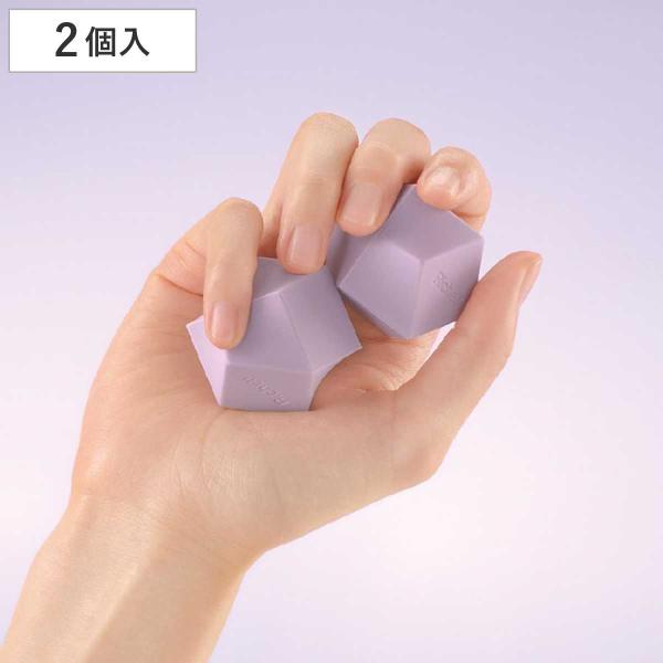 サイズ/約幅3.2×奥行3.2×高さ3.2cm※1個あたり内容量/2個入り材質/シリコーンゴムカラー/パープル生産国/中国製耐熱温度/140度●疲れが溜まっている手のひらや足裏をマッサージできるセルフケアアイテムです。●シリコンの優しい触り...
