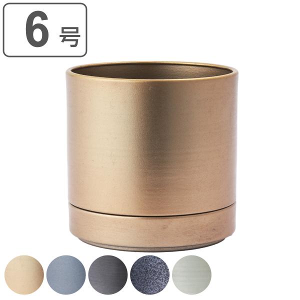 サイズ/ポット:約直径19×高さ19cmソーサー:約直径19×高さ3cm重量/約670g内容量/1個材質/アイアン種類/アンティークゴールド、クールグレー、ダークブラック、シルバーブラック、アイアンマット●鉢と受け皿が一体になった植木鉢です...