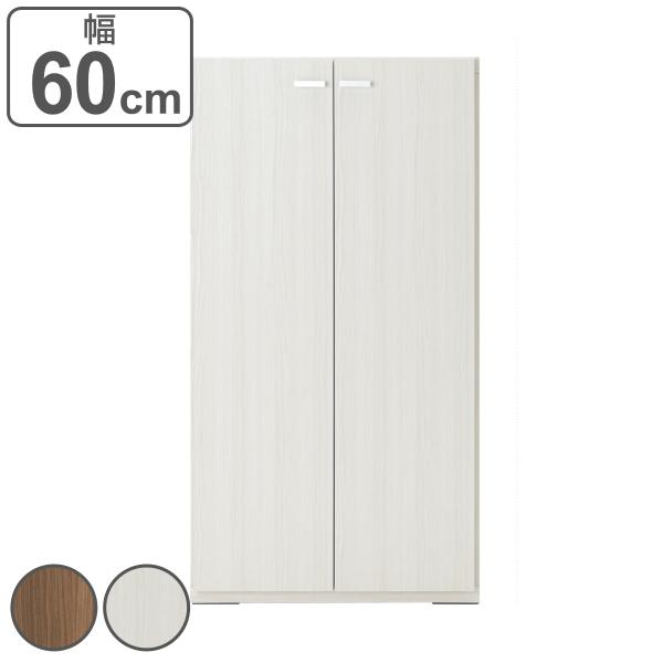 サイズ/約幅60×奥行38.7×高さ113.8cm内容量/1台付属品：棚板2枚、固定金具材質/プリント化粧板種類/ウォールナット、ホワイトウッド生産国/日本製棚板1枚あたり耐荷重/10kg組立状態/完成品●奥行きが約35cmとゆったり収納が...