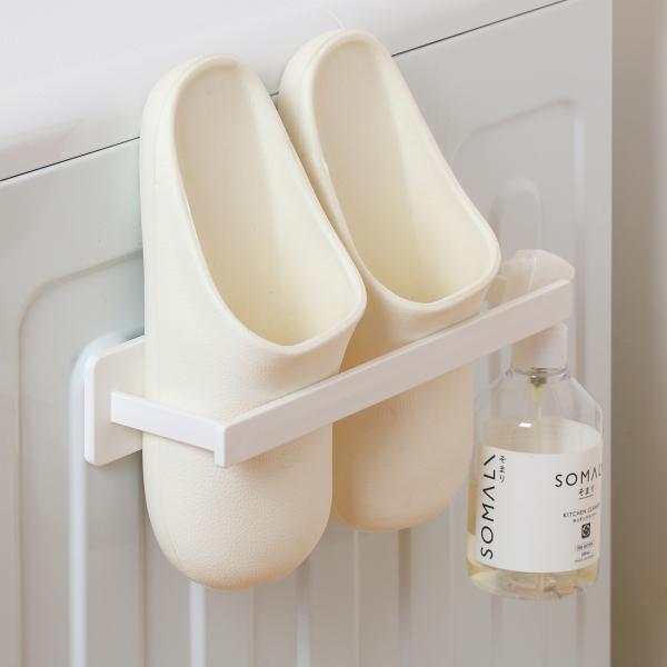 サイズ/約幅27.9×奥行8×高さ5.2cm内容量/１個材質/ABS樹脂、ラバーマグネット生産国/中国製耐熱温度/80度耐荷重/垂直設置時：2kg水平設置時：0.7kg●浮かせる収納で洗面スペースをスッキリ綺麗にします。●強力な接着力でしっ...