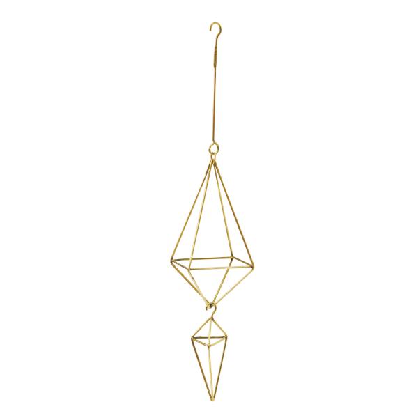 サイズ/ダイヤ上本体：約幅6.5×奥行6.5×高さ13.5 (cm)ダイヤ下本体：約幅3.5×奥行3.5×高さ9.5 (cm)全長：約35 (cm)重量/約40g内容量/1個材質/アイアン生産国/インド製●お部屋のアクセントにぴったりなアイ...