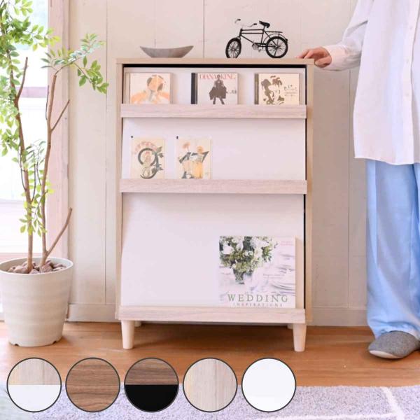 サイズ/約幅60×奥行35.5×高さ90cmアジャスタ使用時の高さ：約80.5cm内容量/1台（脚裏フェルト、アジャスタ付き）材質/本体：プリント紙化粧合板脚：天然木【ナチュラル×ホワイト】扉：合成樹脂化粧合板（PVC)【ブラック×ブラウン...