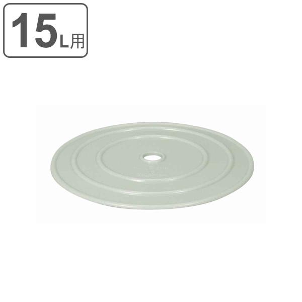 サイズ/約高さ1cm直径：約26cm内容量/1個材質/ポリプロピレン生産国/日本製●新輝合成（トンボ）の漬物容器15型用の押し蓋です。●漬物容器に付属している押し蓋が壊れた時や無くした時にあると便利です。●プラスチック製でお手入れも簡単です...