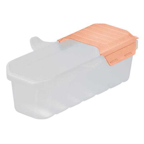 サイズ/約幅17×奥行28.5×高さ10.5cm重量/約150g容量/満水容量：約1.7L内容量/1個材質/ポリプロピレン生産国/日本製耐熱温度/100度耐冷温度/-20度食器洗い乾燥機/使用不可電子レンジ/使用可能●お鍋を使わず電子レンジ...