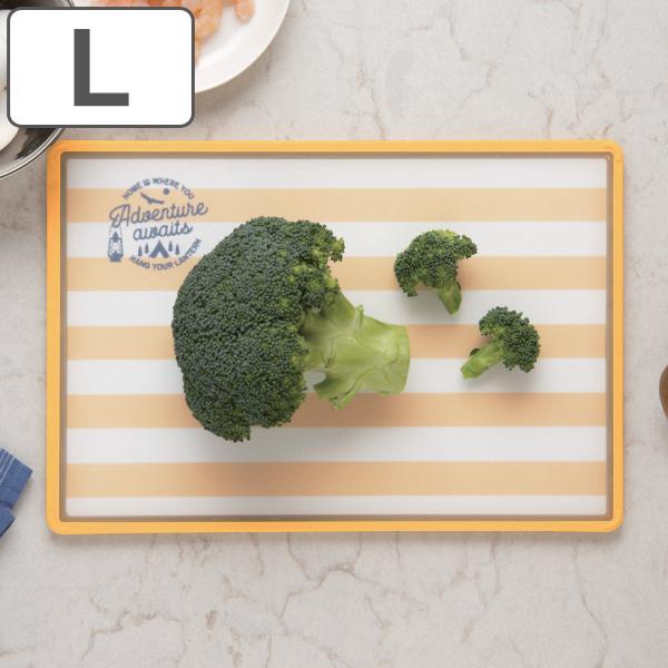 サイズ/約幅35×奥行22×高さ0.9cm重量/約295g内容量/1枚材質/外側：ポリプロピレン芯材：発砲ポリエチレンシートフチ部：熱可塑性エラストマー生産国/日本製耐熱温度/90度食器洗い乾燥機/使用可能●軽さが特徴のおしゃれなイラスト付...