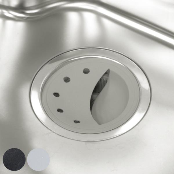 サイズ/約高さ4.5cm直径：約15cm重量/約107g内容量/1個材質/シリコーンゴム種類/ブラック、グレー生産国/中国製耐熱温度/230度食器洗い乾燥機/使用可能●シリコーン製で洗剤・漂白剤に対応した排水口カバーです。●縁はハサミ等で簡...