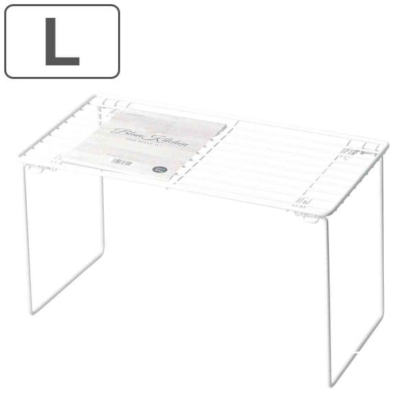 サイズ/約幅40.5×奥行22.5×高さ23.5cm重量/約763g内容量/1個材質/本体：鉄（エポキシ樹脂塗装）ジョイント：ポリプロピレン原産国/中国●キッチンで調理スペースのサポート台として使ったり、シンク下で鍋やケトルなどを収納する台...