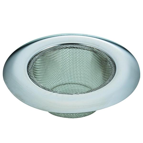 サイズ/約高さ4cm直径：約11.5cm適応する排水口サイズ：約口径7.5〜9.5cm重量/約60g内容量/1個材質/18-8ステンレス生産国/中国製●排水口に流れるゴミをキャッチする、ステンレス製の排水栓ネットです。●排水口にポンと被せる...