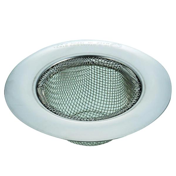 サイズ/約高さ2.5cm直径：約7cm適応する排水口サイズ：約口径4.5〜5.5cm重量/約25g内容量/1個材質/18-8ステンレス生産国/中国製●排水口に流れるゴミをキャッチする、ステンレス製の排水栓ネットです。●排水口にポンと被せるだ...